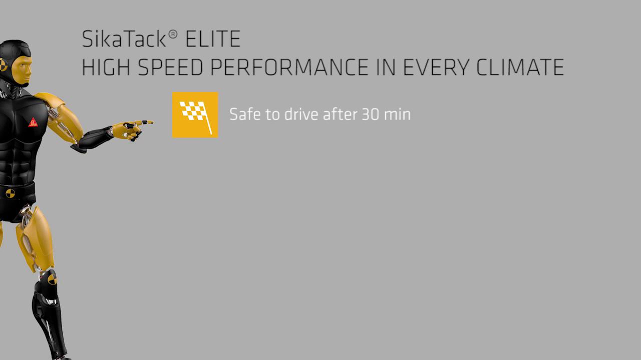 SikaTack ELITE - The Ultimate Windscreen Adhesive