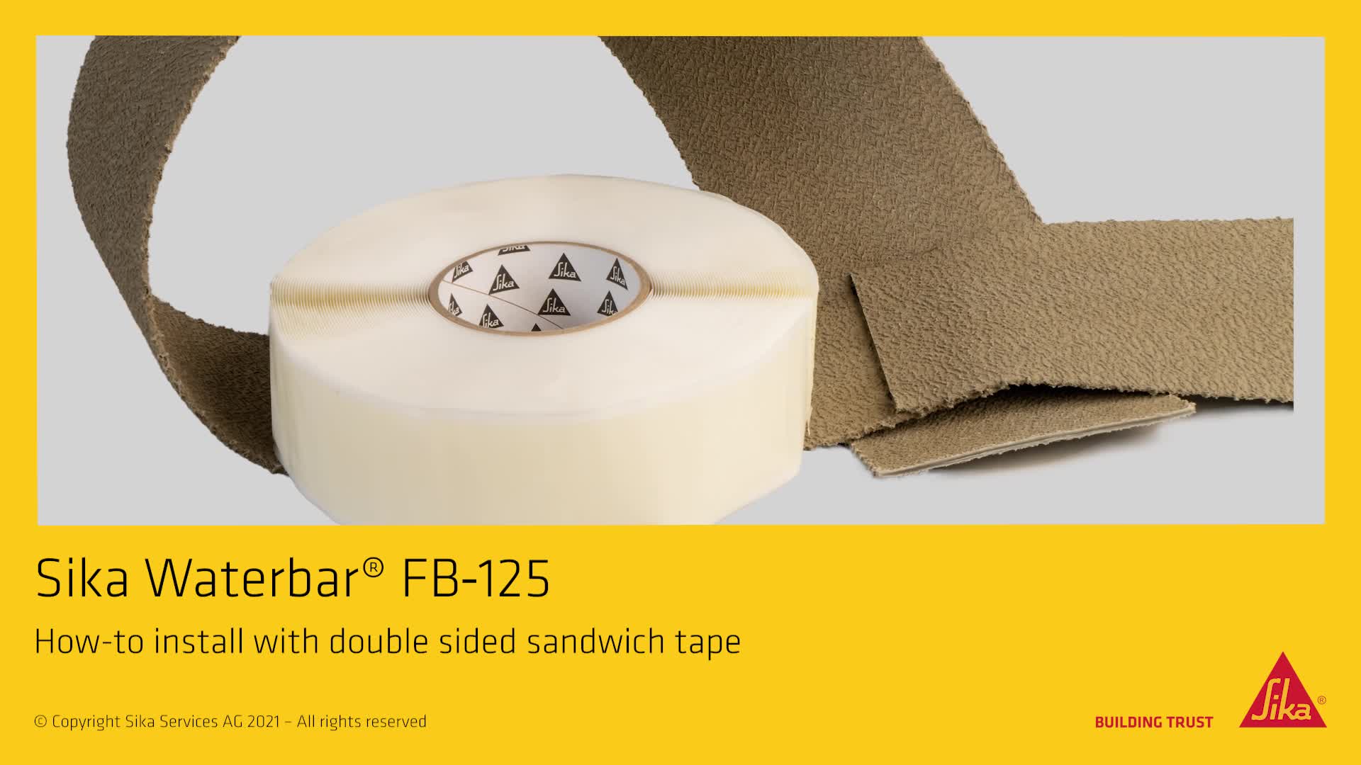 Sika Waterbar® FB‐125 - No. 1