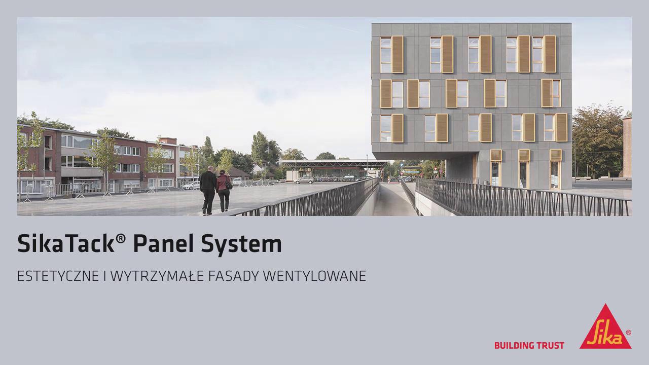 SikaTack Panel System